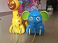 Buy Funskool Giggles, Alphy The Elephant , Pull along toy , Elephant ...
