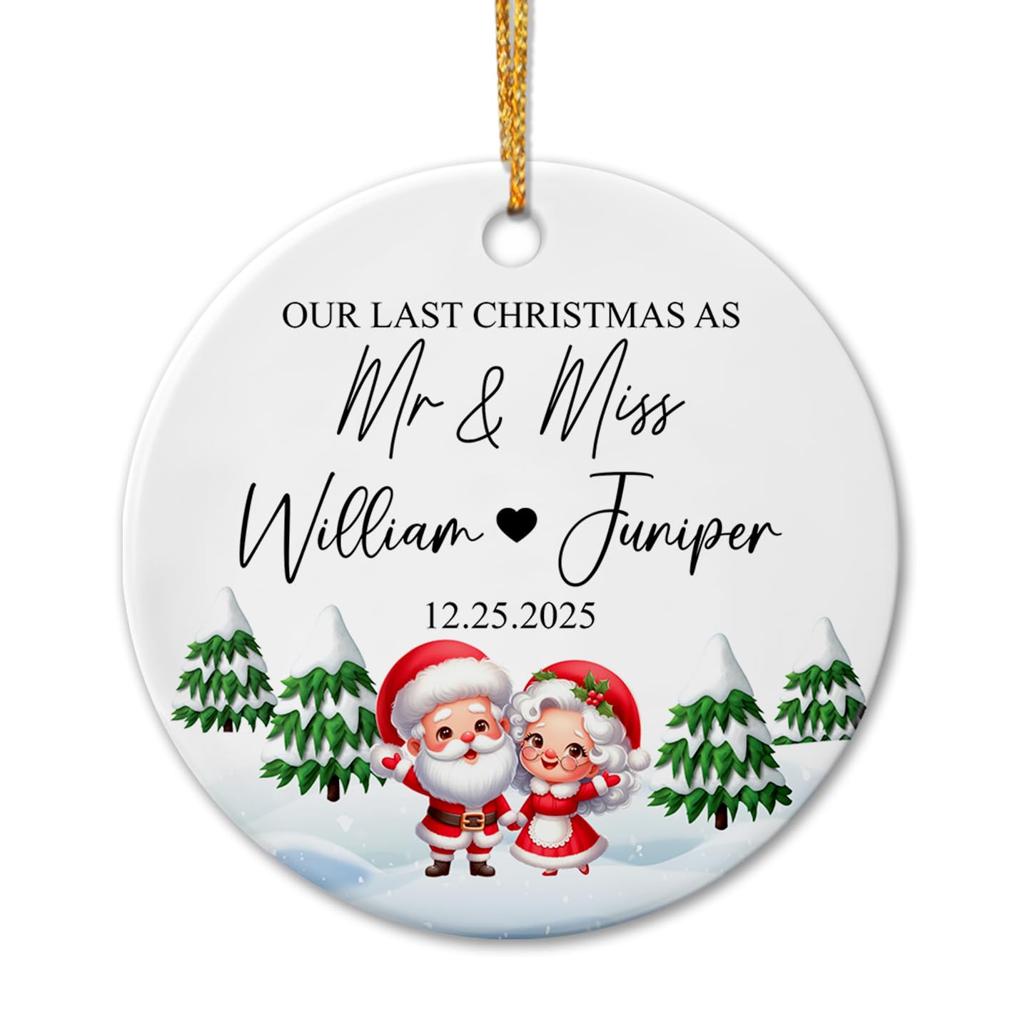 Our Last Christmas Ornament Amazon.com: Our Last Christmas As Mr