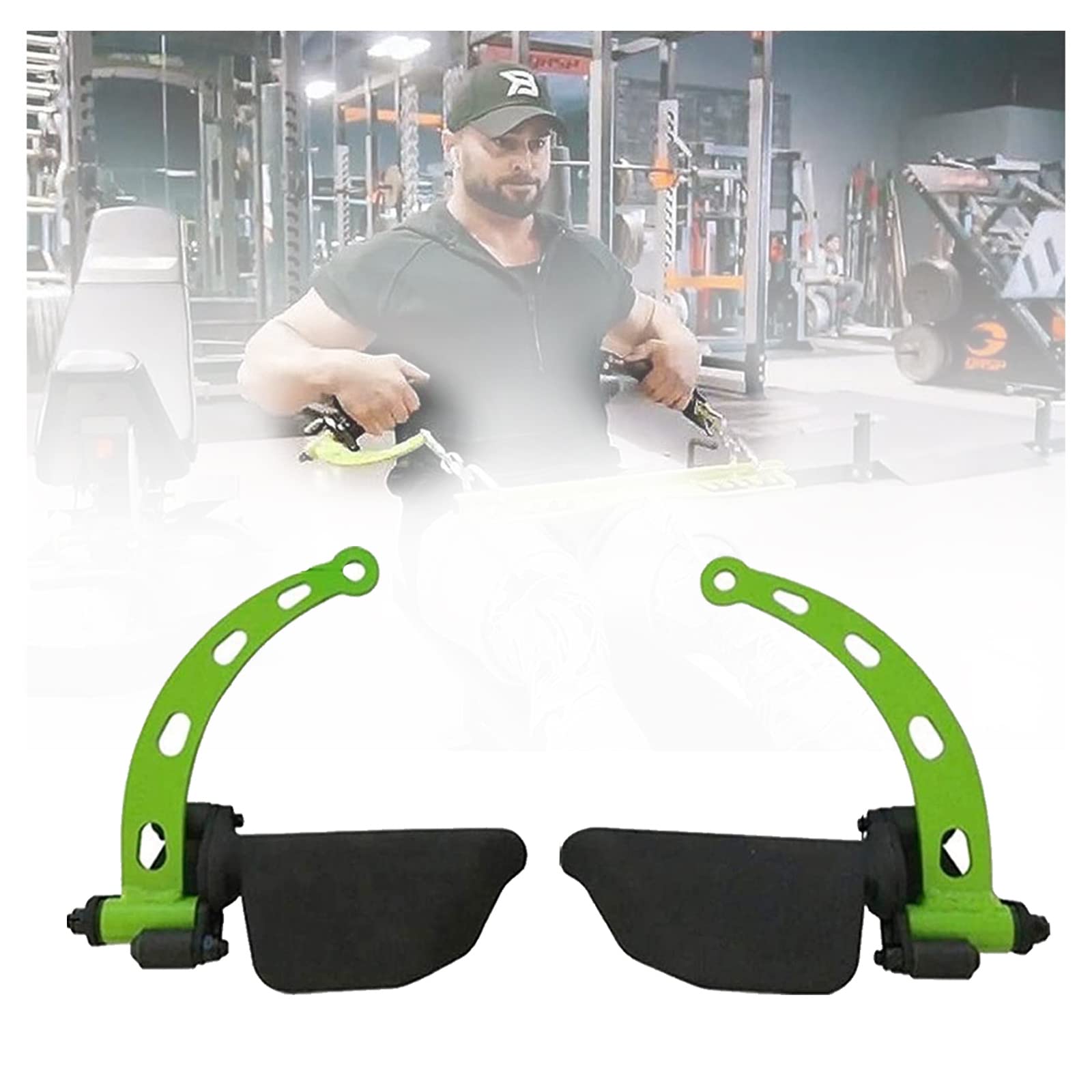 Buy OONYGB Triceps Press Pull-Down Cable Attachment, Multi Adjustable ...