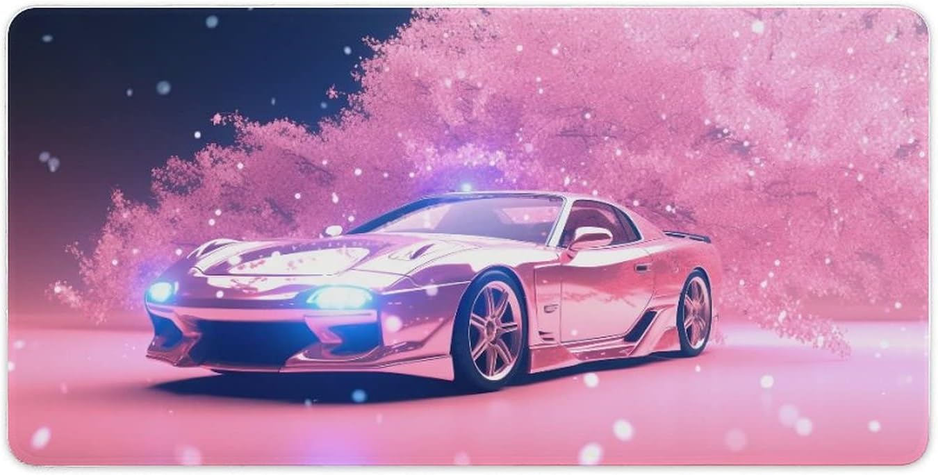 Amazon.com : Artistic Cherry Blossom Car Pink Rx7 Beautiful Gaming ...