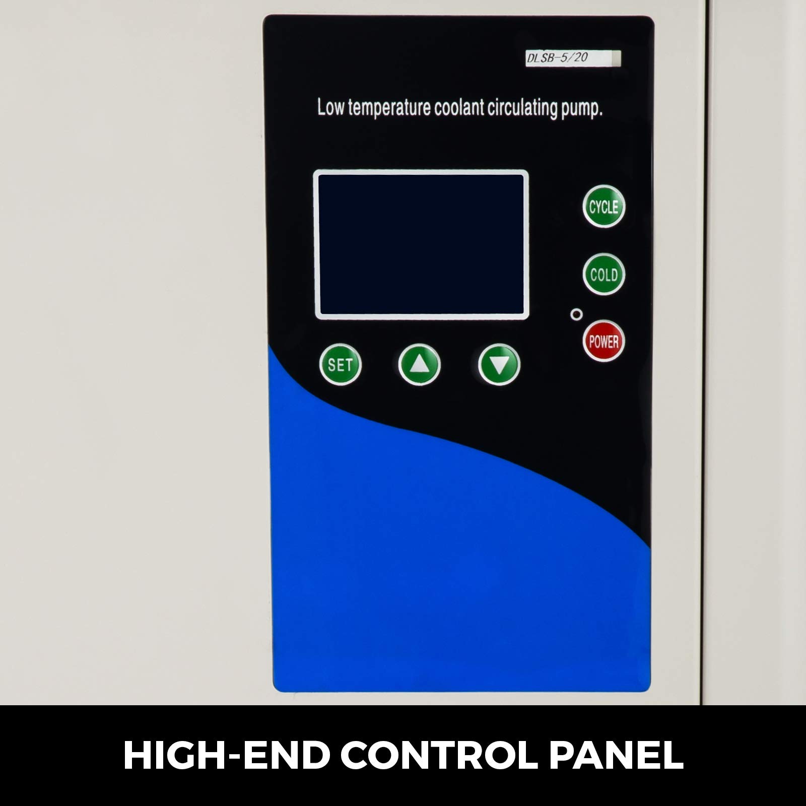 VEVOR Laboratory Chiller Circulator 5L Chiller Lab -20 Low Temperature ...