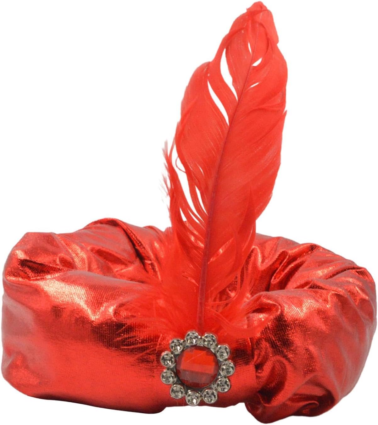 Oshhni Indian Sultan Turban Hats Head Scarf Halloween King Hat Arab Hat ...