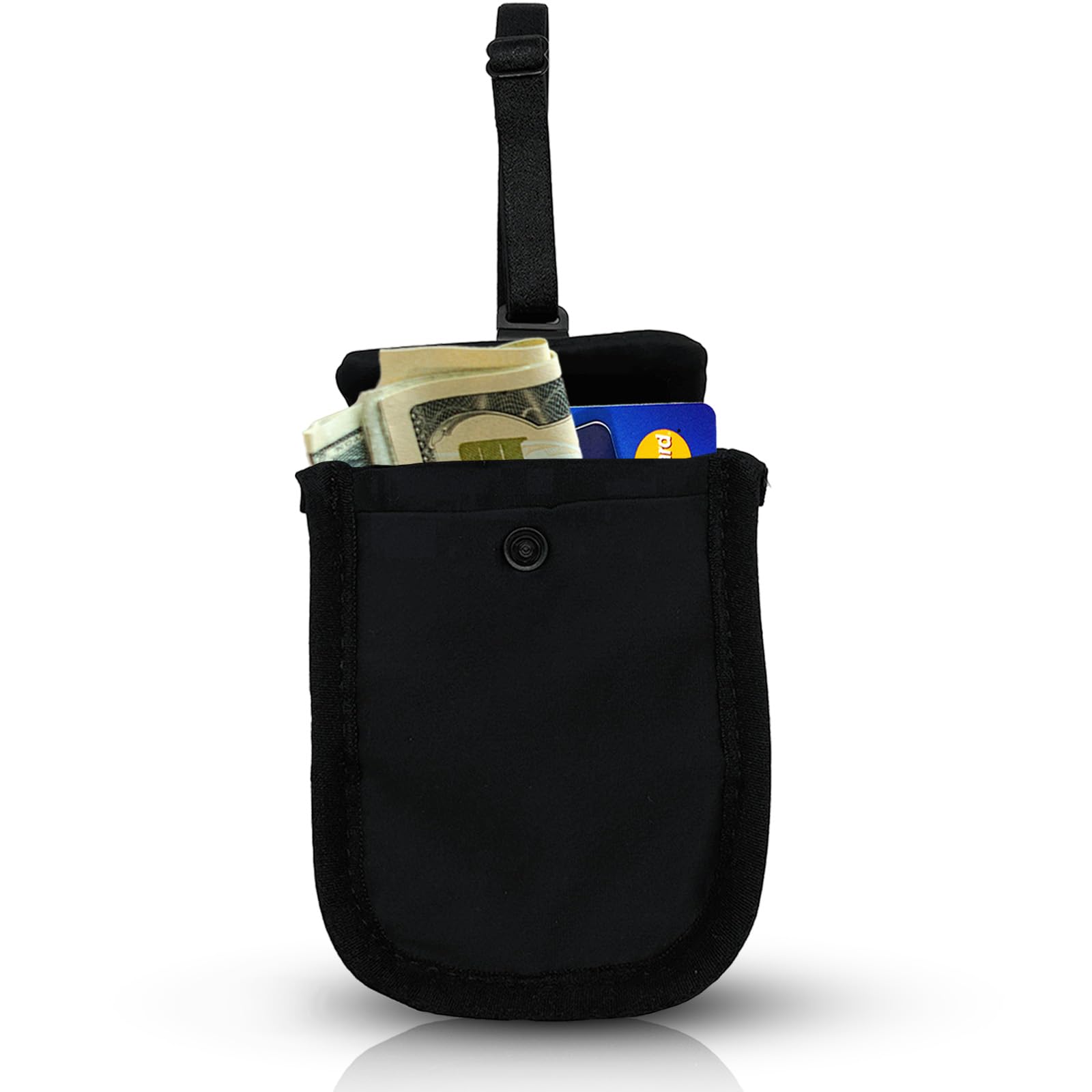 Amazon.com | AZ-Homey RFID Undercover Bra Wallet - Hidden Travel Pouch ...
