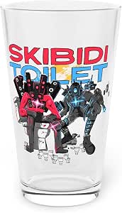 Amazon.com | SKIBIDI TOILET™ - RNB Juice Pint Glass - Titan Cameraman x ...