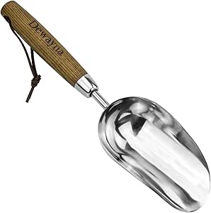 Amazon.com : Dewayna Potting Soil Scoop, Bend-Proof Stainless Steel ...