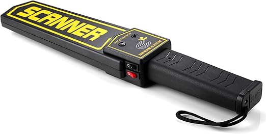 Amazon.com : Handheld Metal Detector Wand Security Scanner,High ...