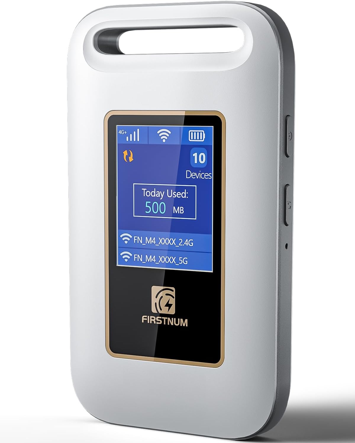 Amazon.com: Firstnum M4 4G LTE Mobile Hotspot – ESIM Compact Portable ...