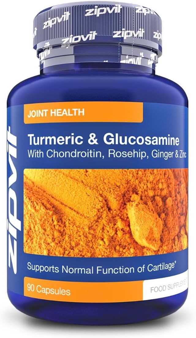 Zipvit Turmeric & Glucosamine Complex with Chondroitin, Vitamin C ...