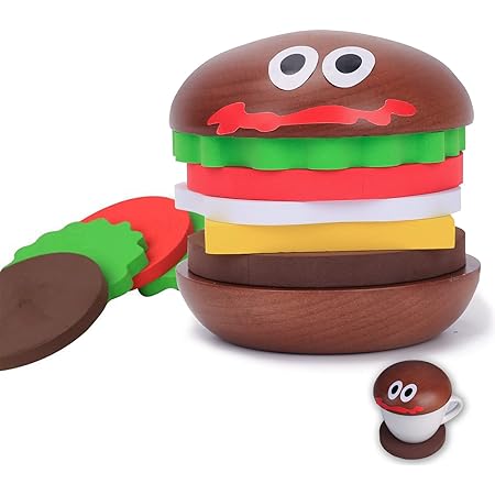 Amazon.com: Gourmet Burger Coaster Set - 5 Wool Felt Funny Coasters ...