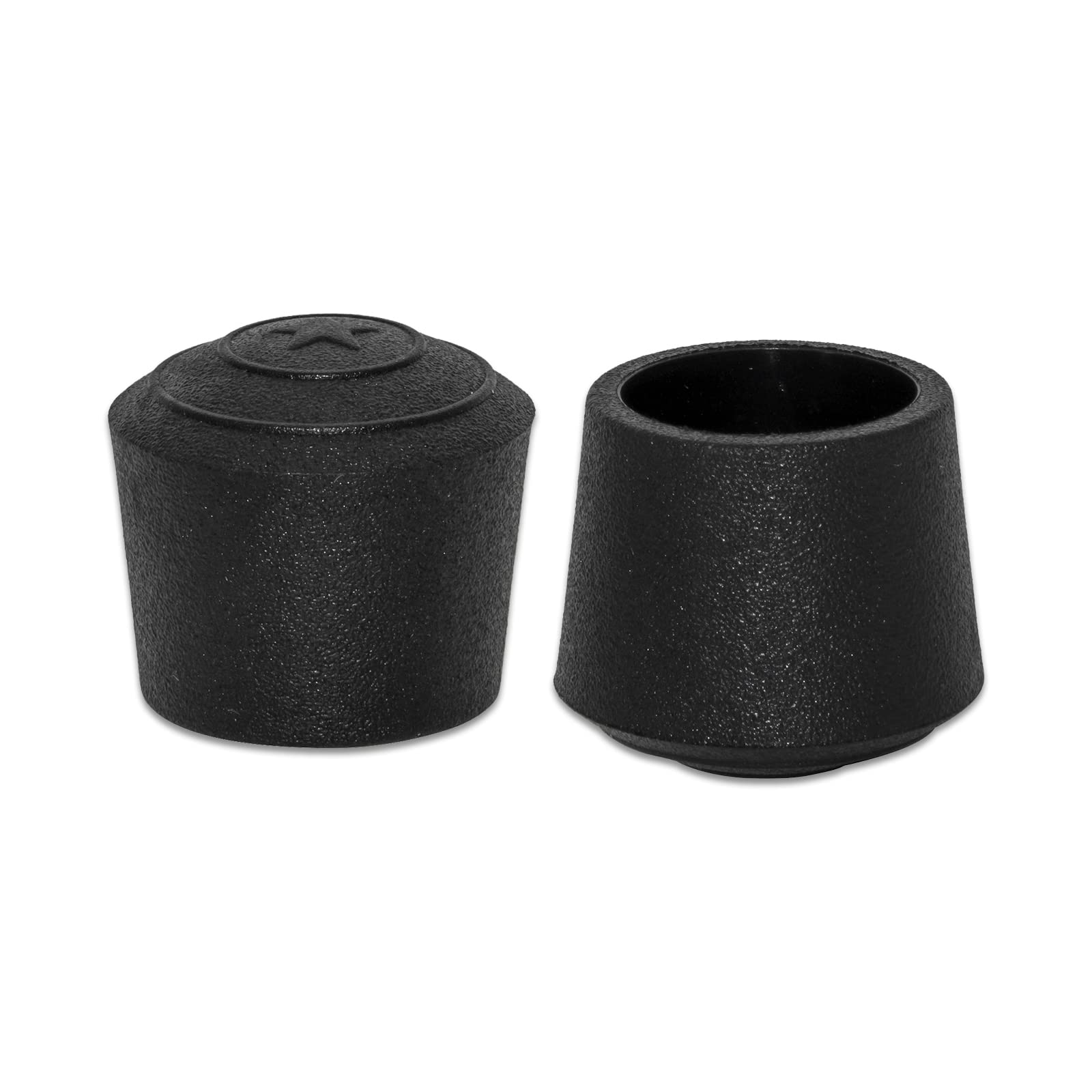 Snapklik.com : 23/32 Inches, 18 Mm Chair Leg Caps Stopper, Frosted ...