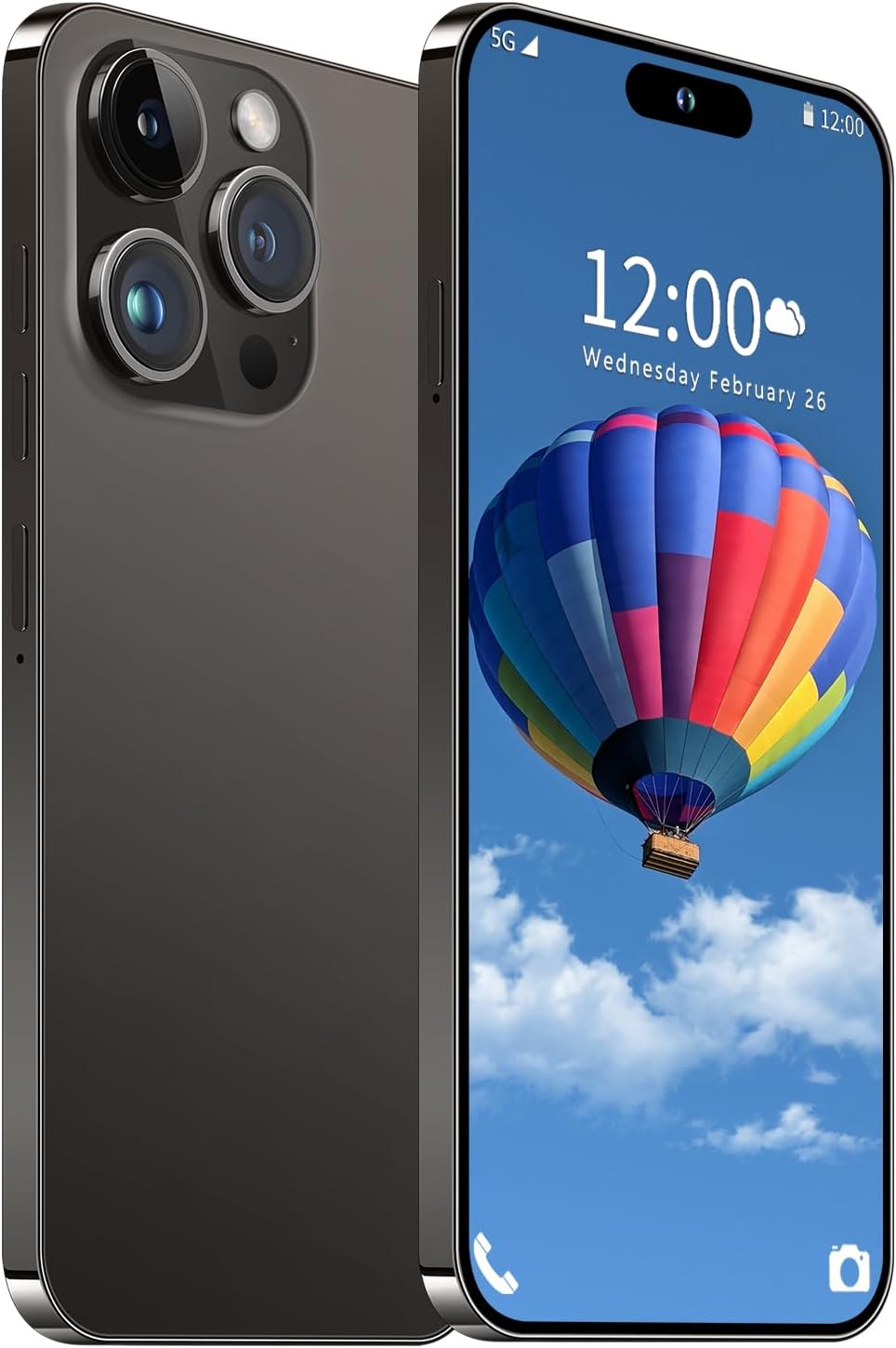 I15 ProMAX 12GB+512GB Smartphone Unlocked Cell Phone,Battery 7000mAh 6. ...