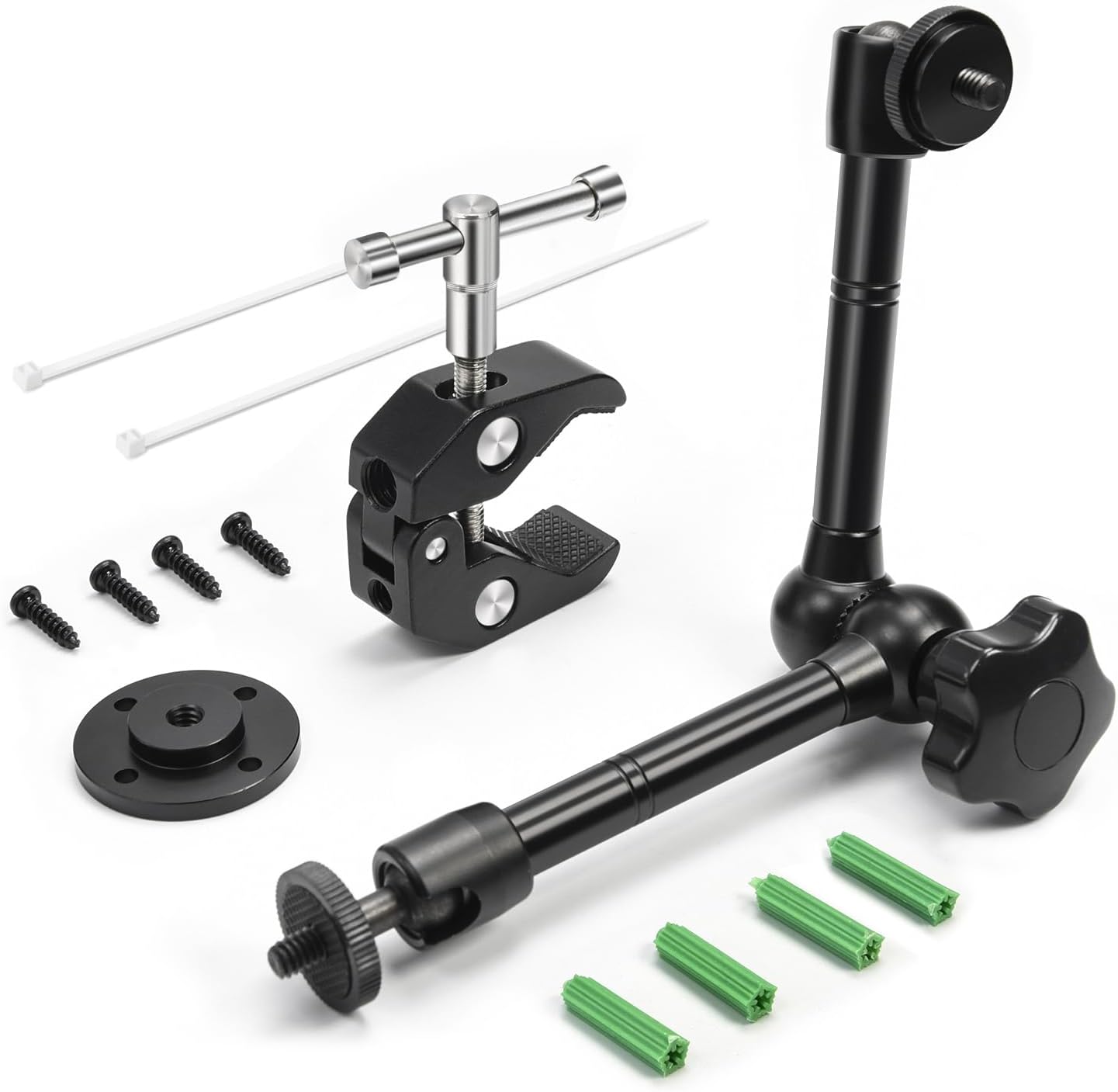 Amazon.com: MOKOSE 10 inch Articulating Magic Arm with Super Clamp and ...