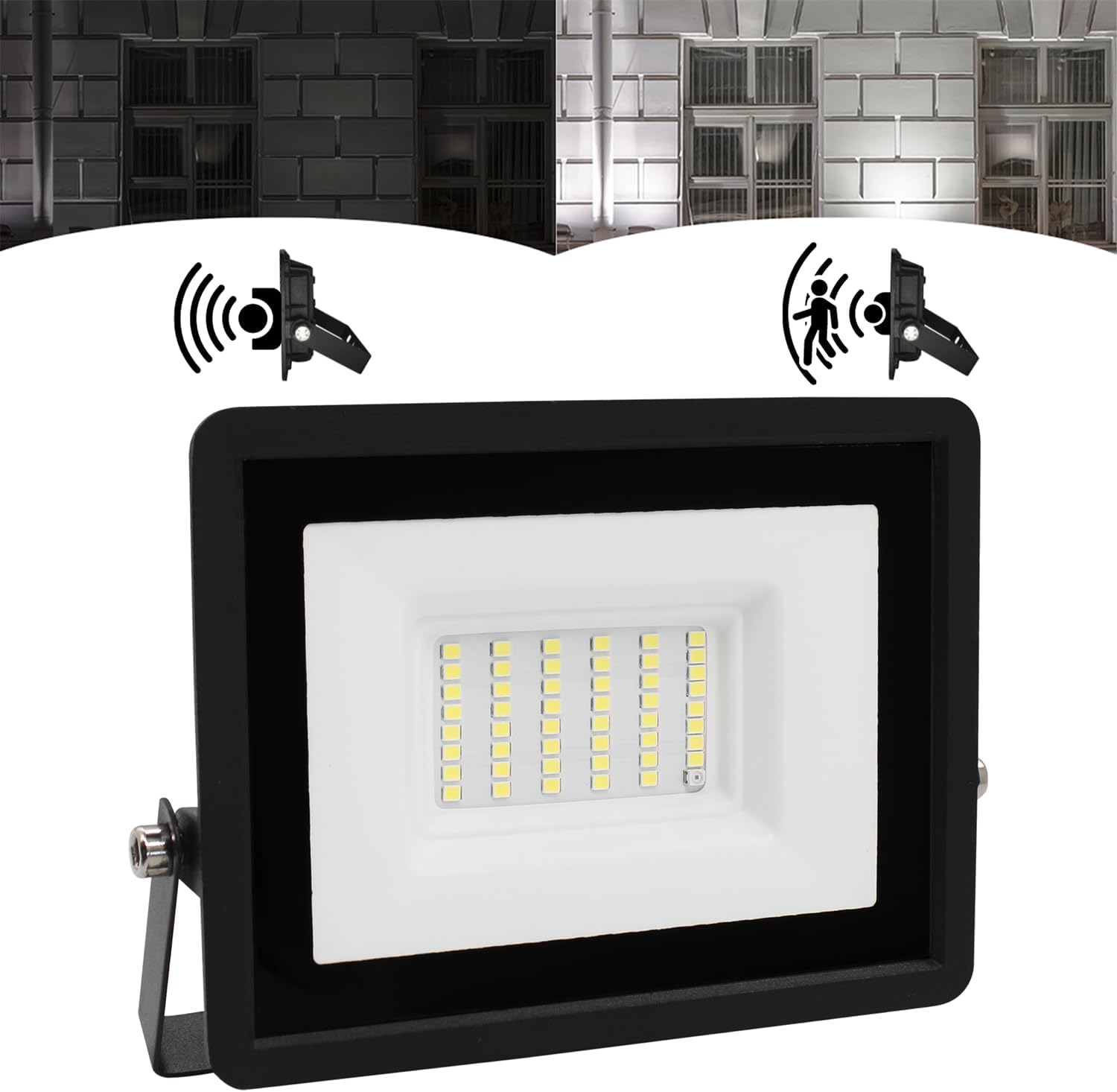 Refletor Led 50w Bivolt Prova D'agua C/Sensor De Presença | Amazon.com.br