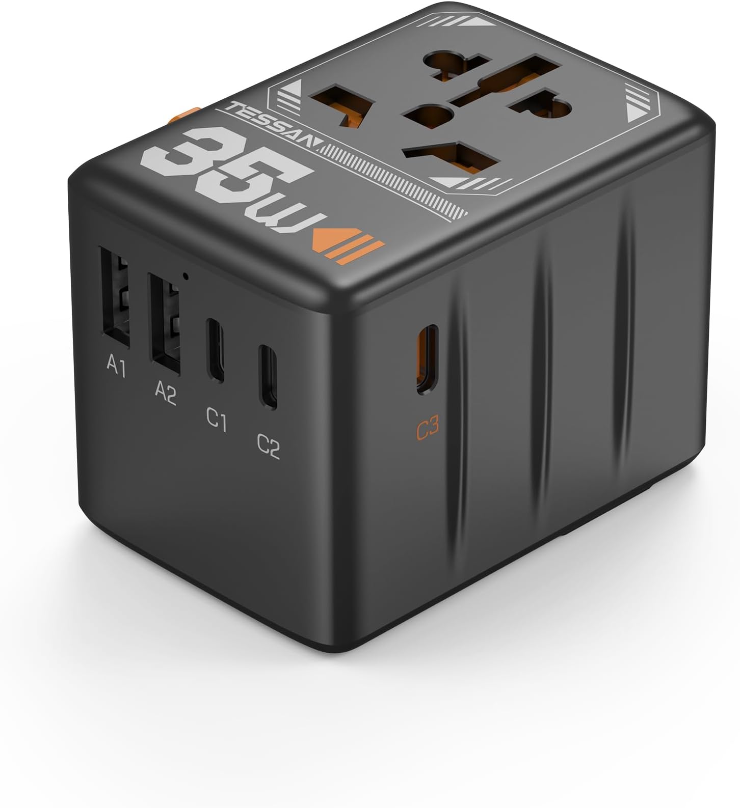 Amazon.com: TESSAN Universal Travel Adapter, 35W International Plug ...