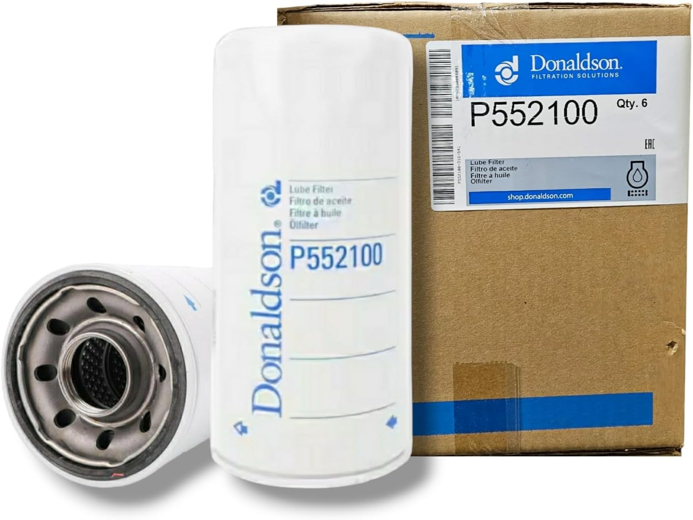 Amazon.com: B495 Oil Filter, Lube Spin-on Replace LF3620 P552100 ...