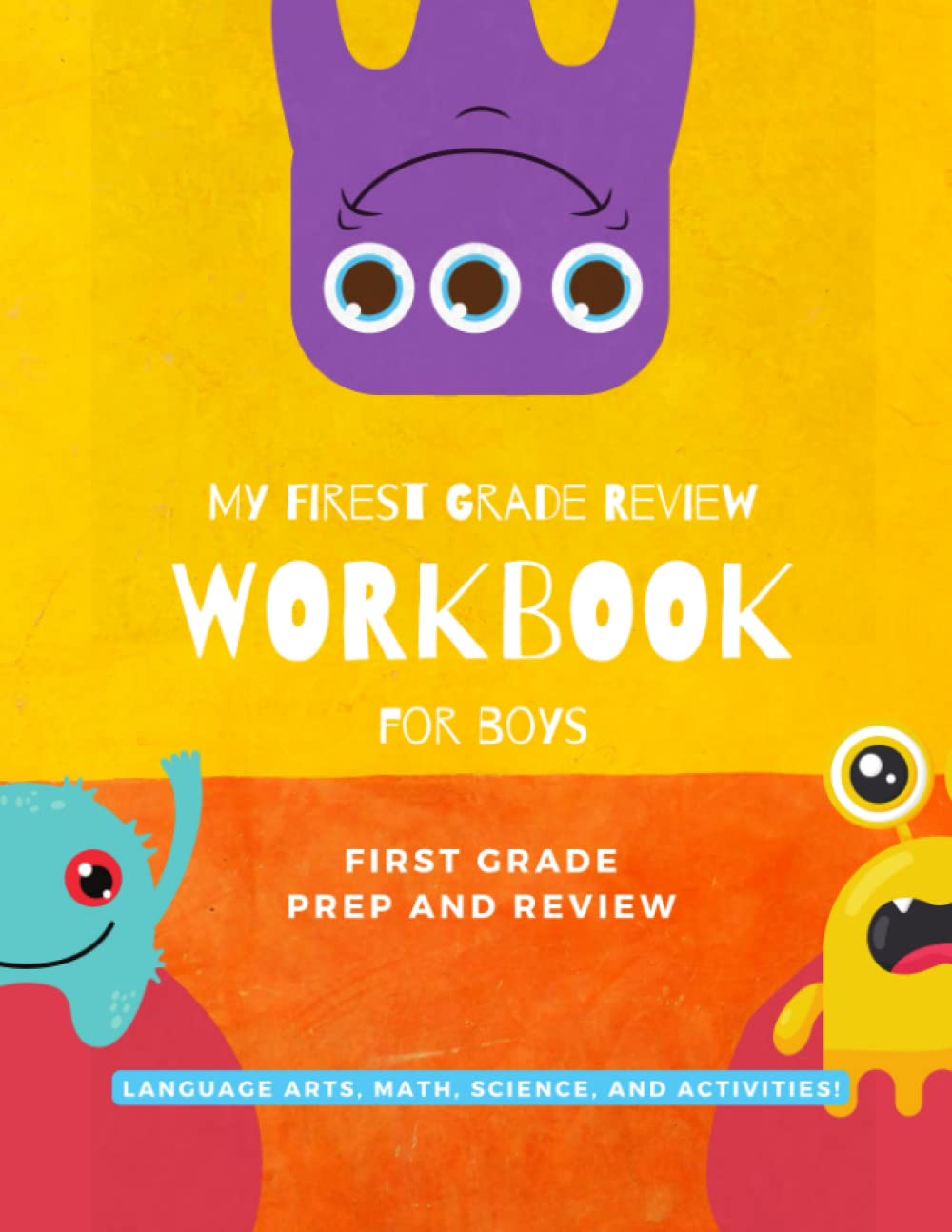 Buy My First Grade Review Workbook for Boys: Language Arts, Math ...