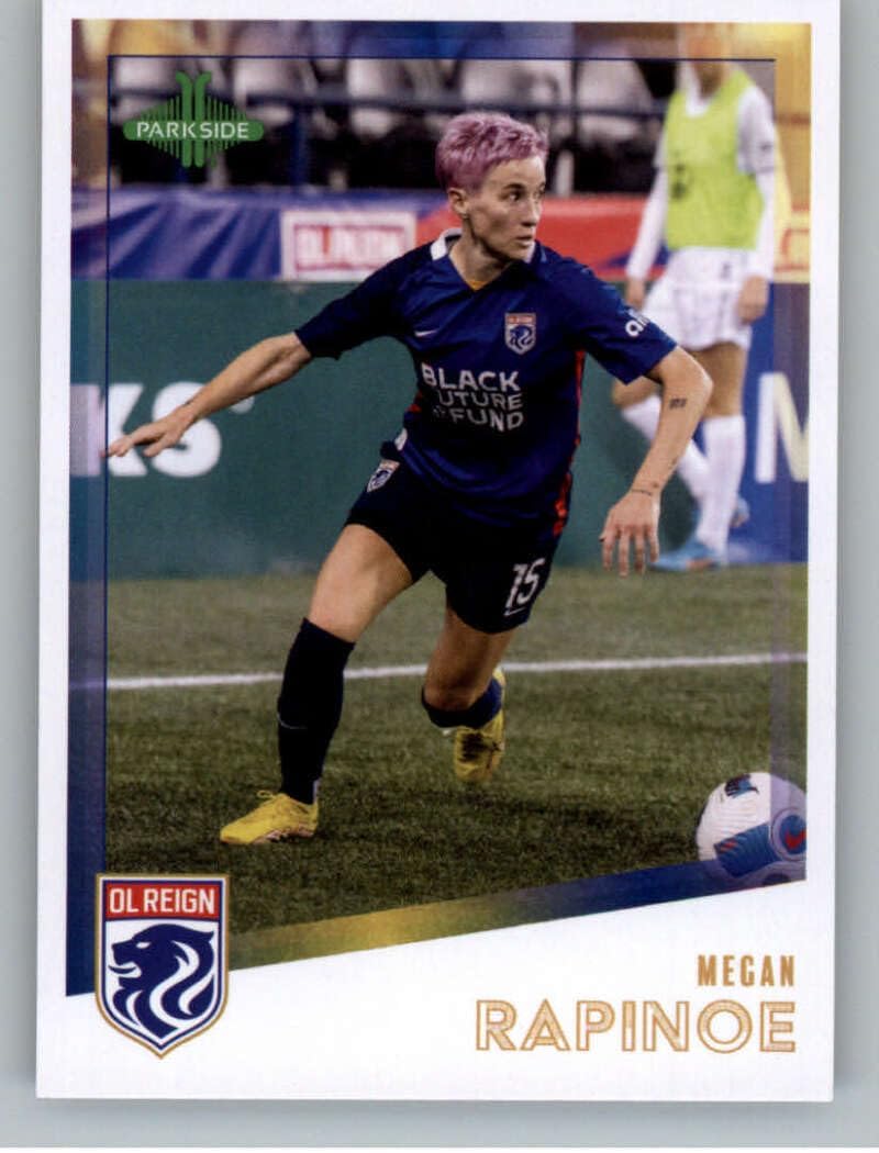 Amazon.com: 2023 Parkside NWSL Vol 1#132 Megan Rapinoe OL Reign ...
