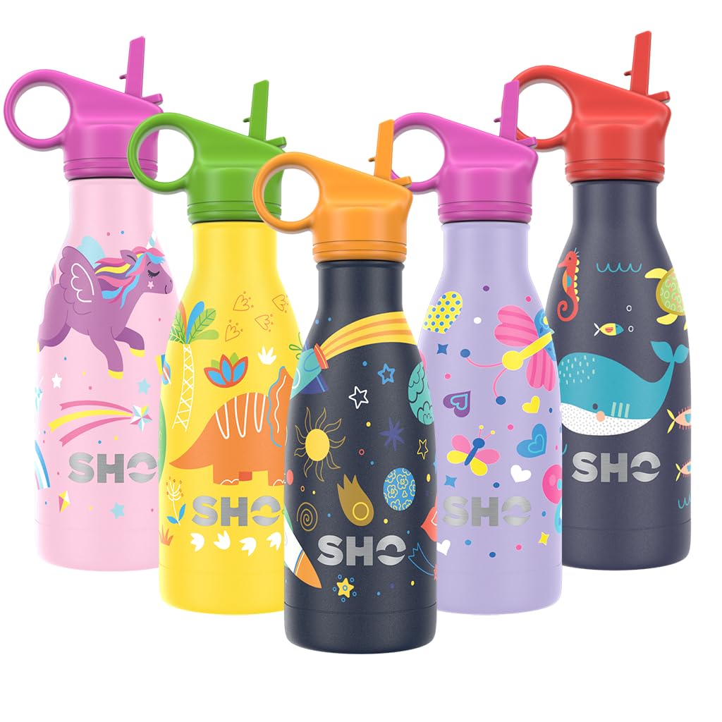 SHO Kids Bottle - Original 2.0 - Ultimate Insulated, Double Walled ...