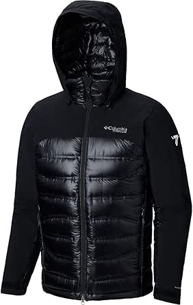 Columbia Titanium Heatzone 1000 TurboDown II Hooded Jacket - Men's Black, XL at Amazon Men’s ...