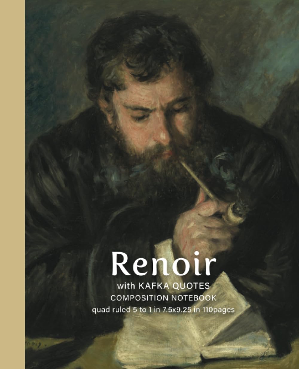 Amazon.com: Composition Notebook Graph Paper: Renoir Artwork Cover ...