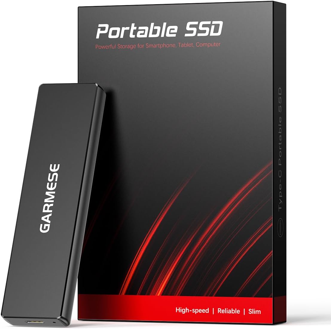 Amazon.com: GARMESE External SSD - 1TB Portable SSD Speed Up to 1000MB/s USB 3.2 Gen 2, External ...