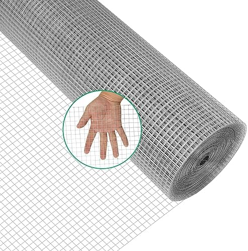 Amazon.com: Znnam Hardware Cloth, 1/2 in Square Openings, 48 in X 100 ...