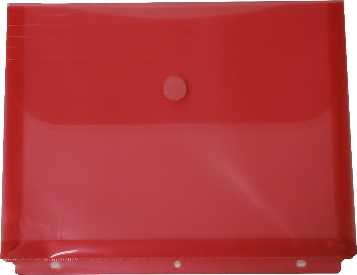 Filexec Poly Envelope, Letter, Side-Load, Velcro Closure, 3-Hole ...