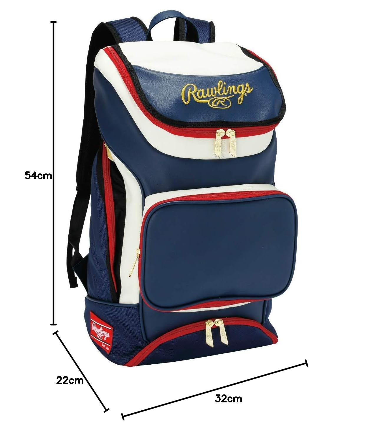 Amazon.co.jp: Rawlings(ローリングス)野球用 バッグ (リュック タイプ