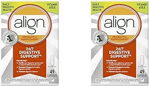 Amazon.com: Align Probiotic Supplement Capsule 49 Count (Packaging May ...