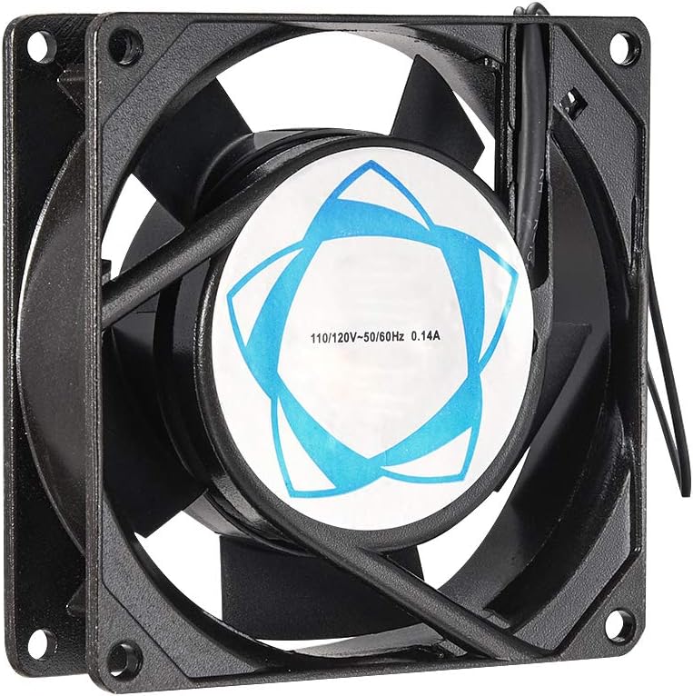 Amazon.com: uxcell Cooling Fan 92mm x 92mm x 25mm SF9225AT AC 110V/120V ...