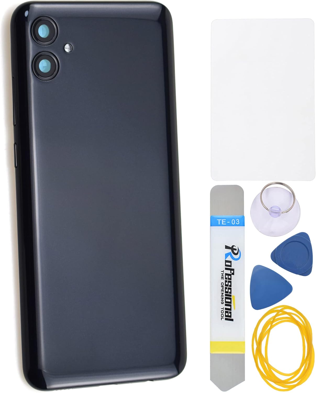 Amazon.com: Black Plastic Back Cover Replacement for Samsung Galaxy ...