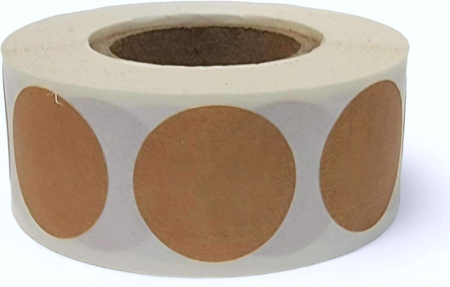 Amazon.com : Natural Kraft Paper Labels - Round 3/4" (.75 inch) Blank ...