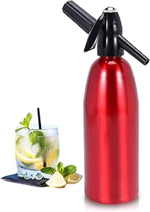 Sparkling Water Maker,Soda Siphon,Seltzer Water Maker,Carbonated Water Machine for Making Fresh ...