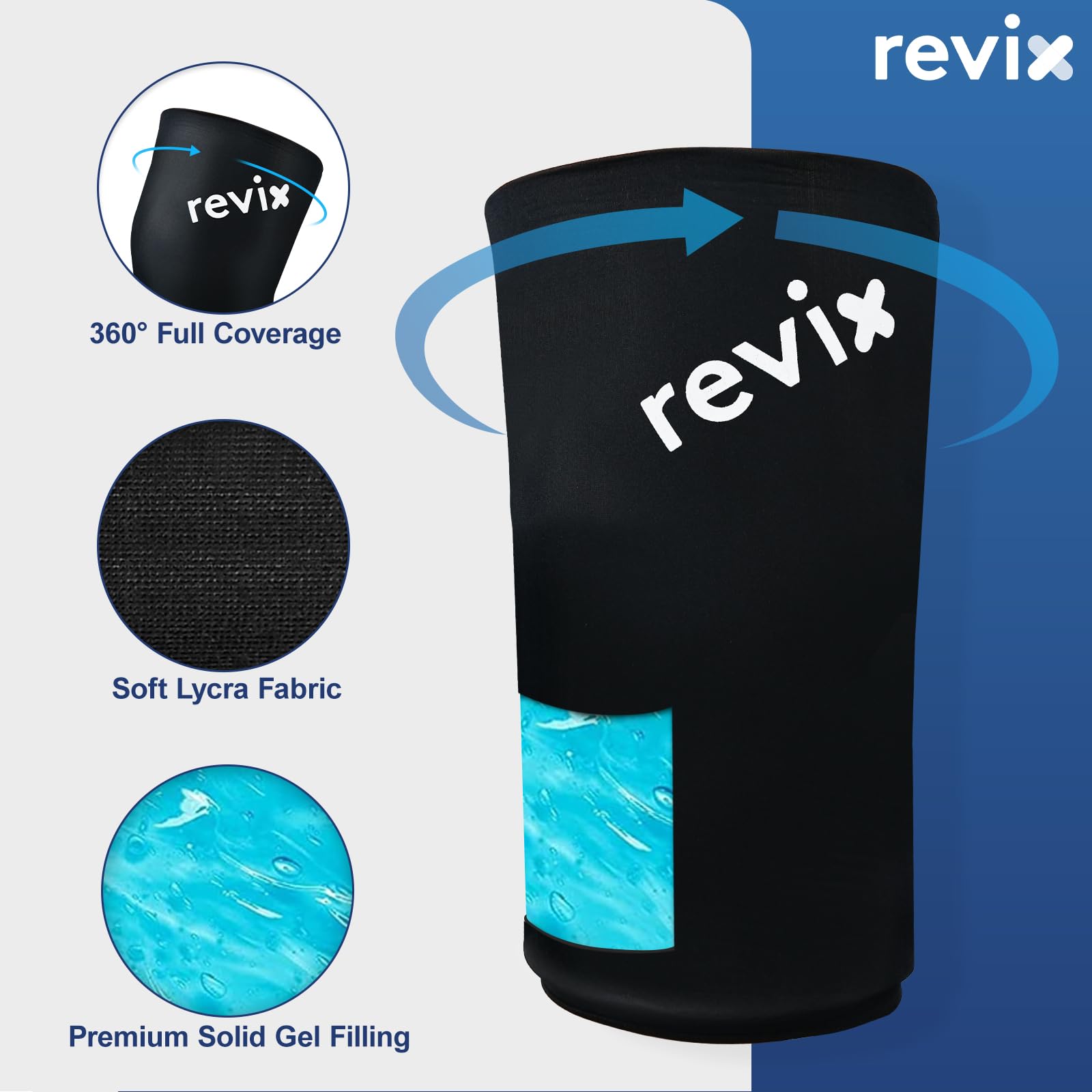 Snapklik.com : XL Shin Splints Ice Sleeve, Calf Ice Packs For Injuries ...