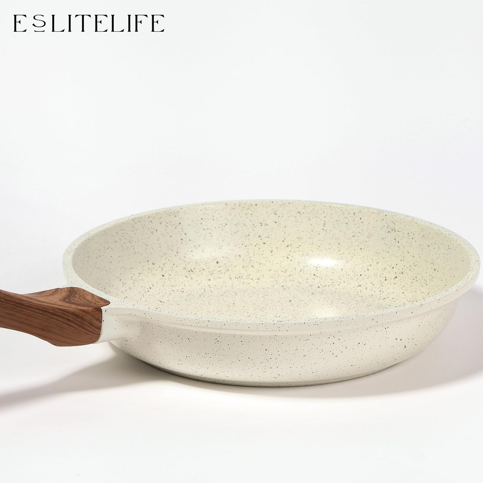 ESLITE LIFE Frying Pan Set Nonstick Skillet Set Egg Omelette Pans ...