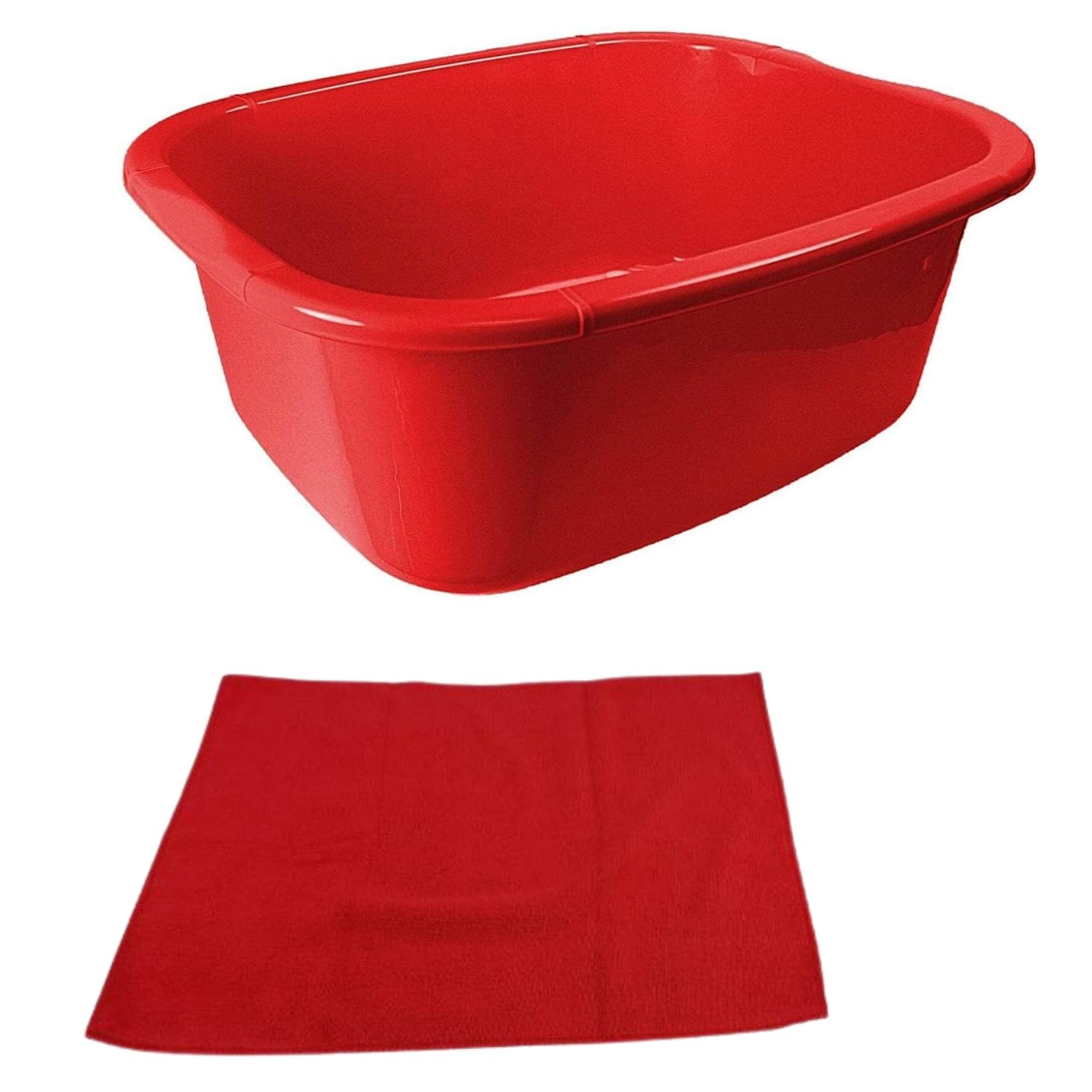 Easy Shopping® 11 Litres Washing Up Plastic Bowl Rectangular Shape and ...