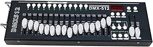 Amazon.com: Dmx 512 DJ Light Controller Lighting Mixer Board Console ...