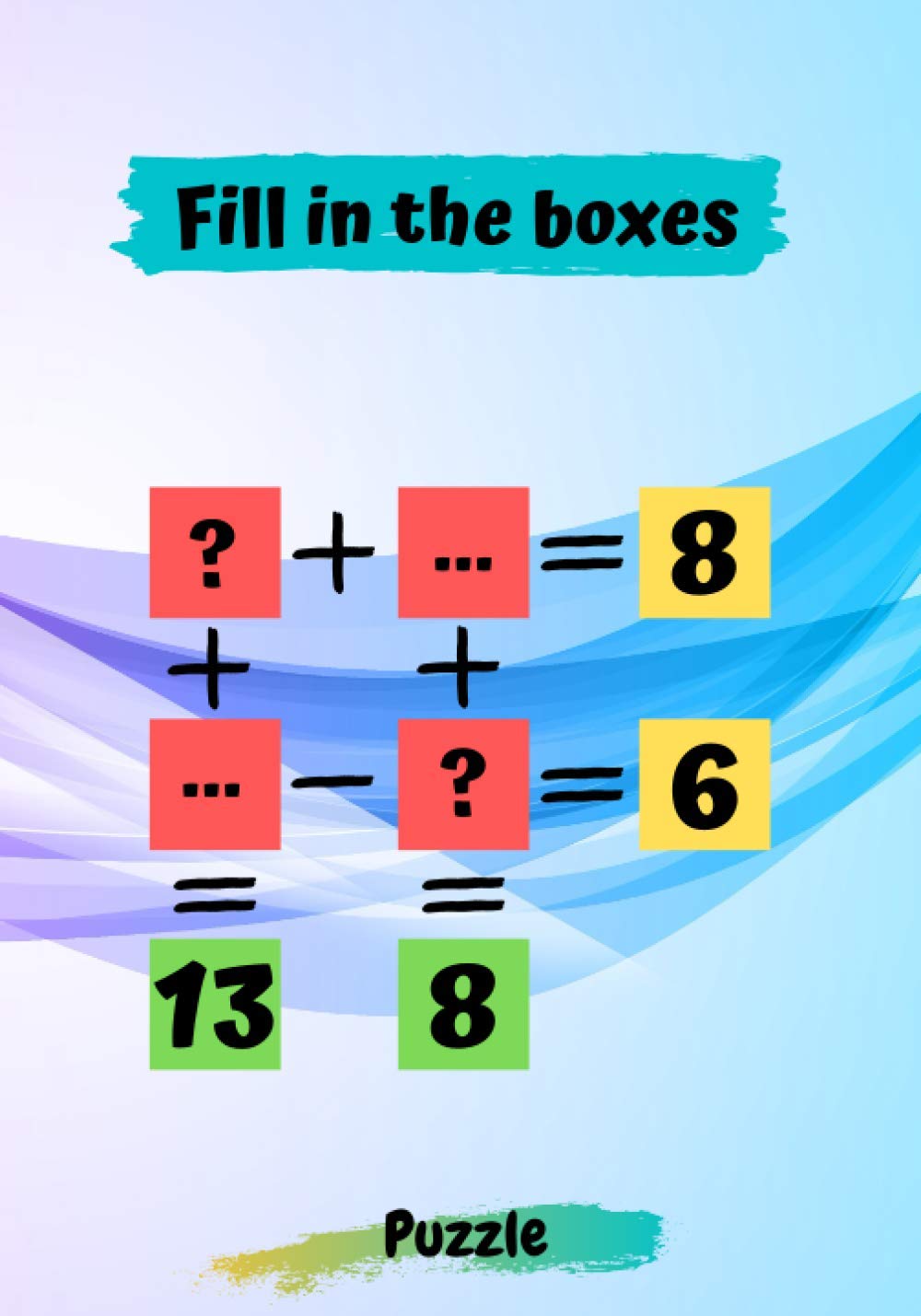 Fill in the boxes: Adults activity book How to solve this puzzle | can ...