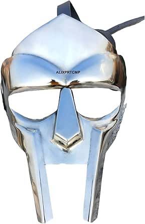 Amazon.com: ALIXPRTCMP MF Doom Mask Gladiator Face Halloween Party ...