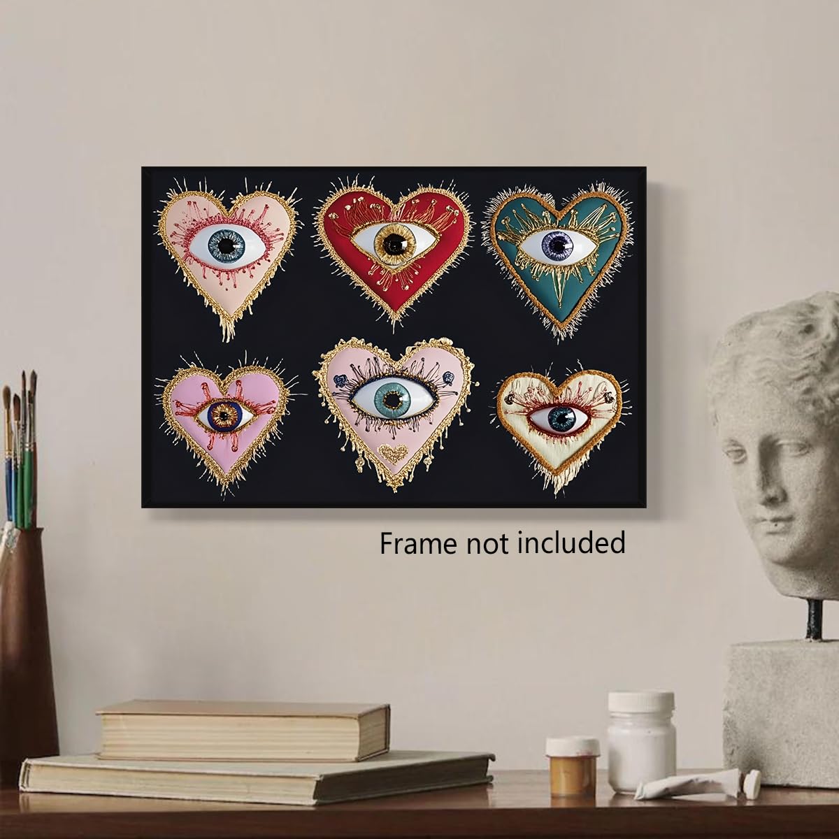 Dark Evil Psychedelic Art