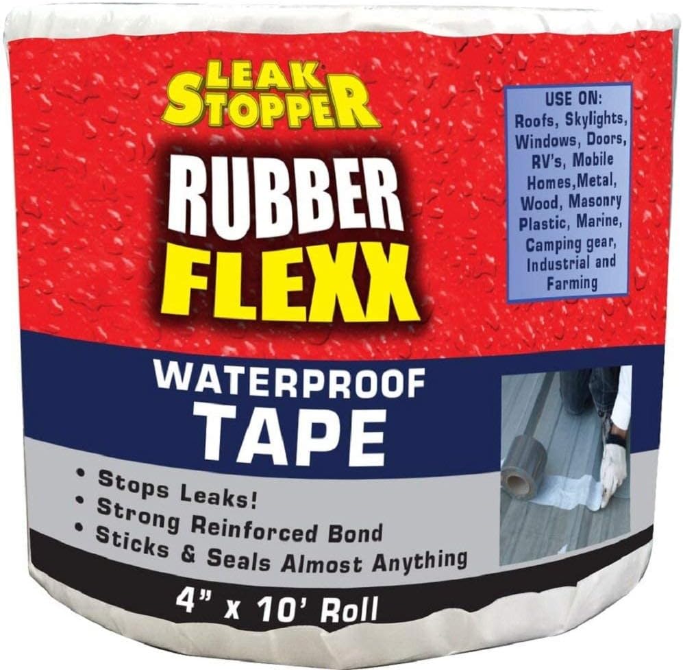 Amazon.com: Leak Stopper Rubber Flexx Waterproof Tape |4 in x 10 ft ...