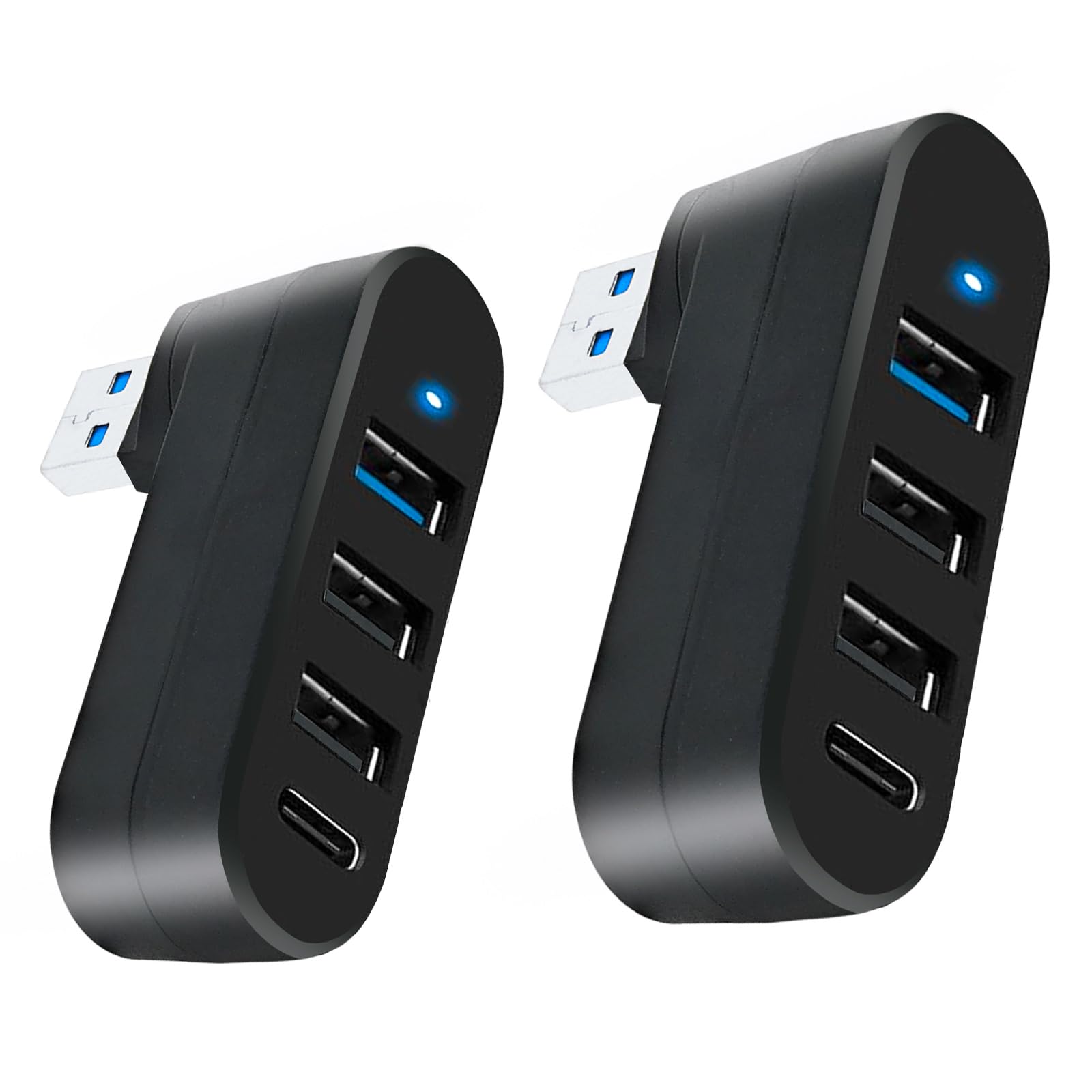 Amazon.com: USB 3.0 Hub, 4-Port USB Hub, USB Splitter with 3 USB Ports ...