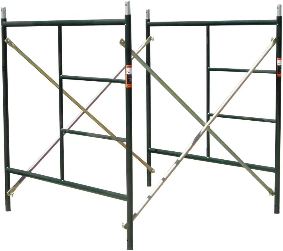 CBM Scaffold 3 Stack-able Scaffold 5Ft. x 5Ft. x 7Ft Box Frame Set ...