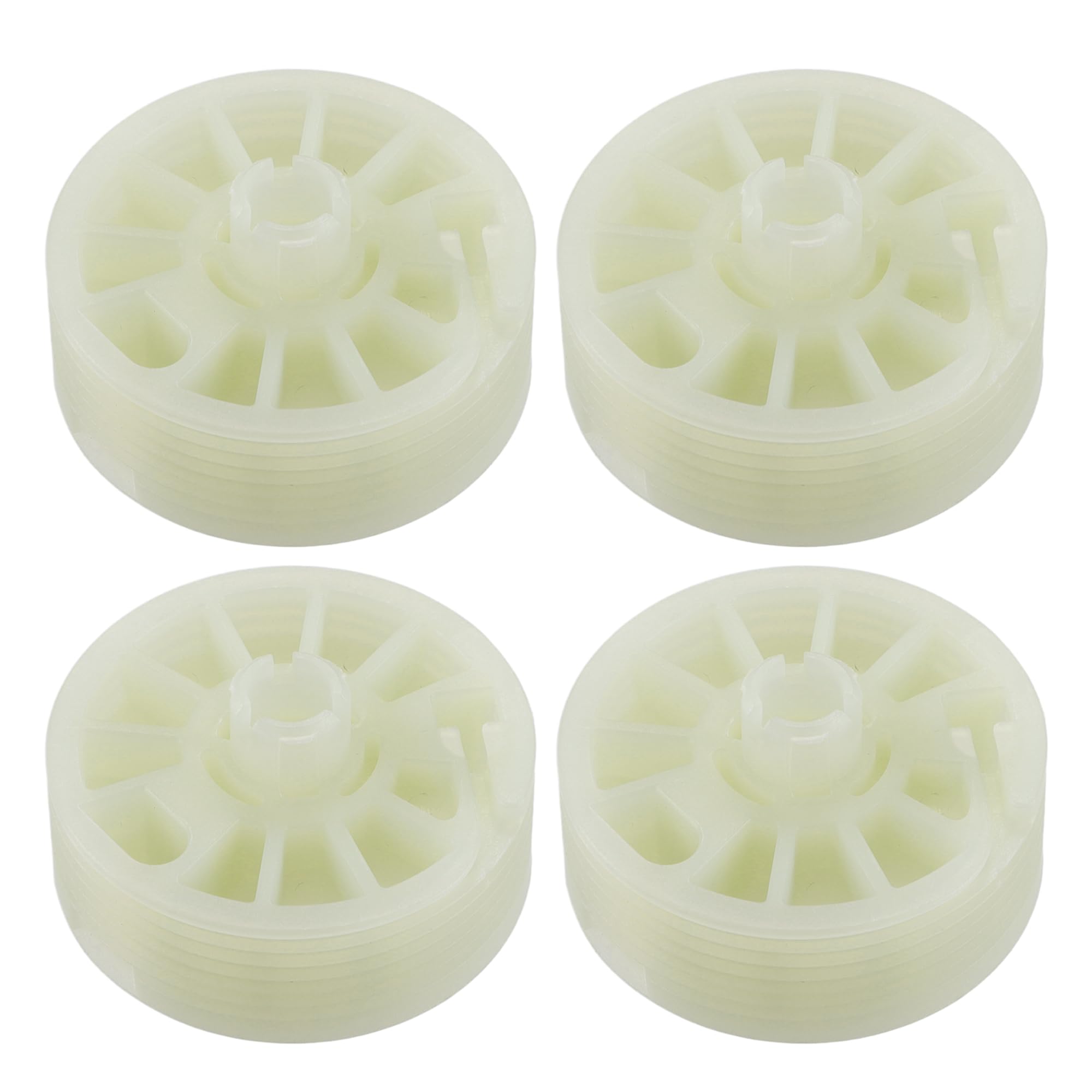 Amazon.com: X AUTOHAUX 4pcs Window Regulator Drum Gear Spool for Kia ...