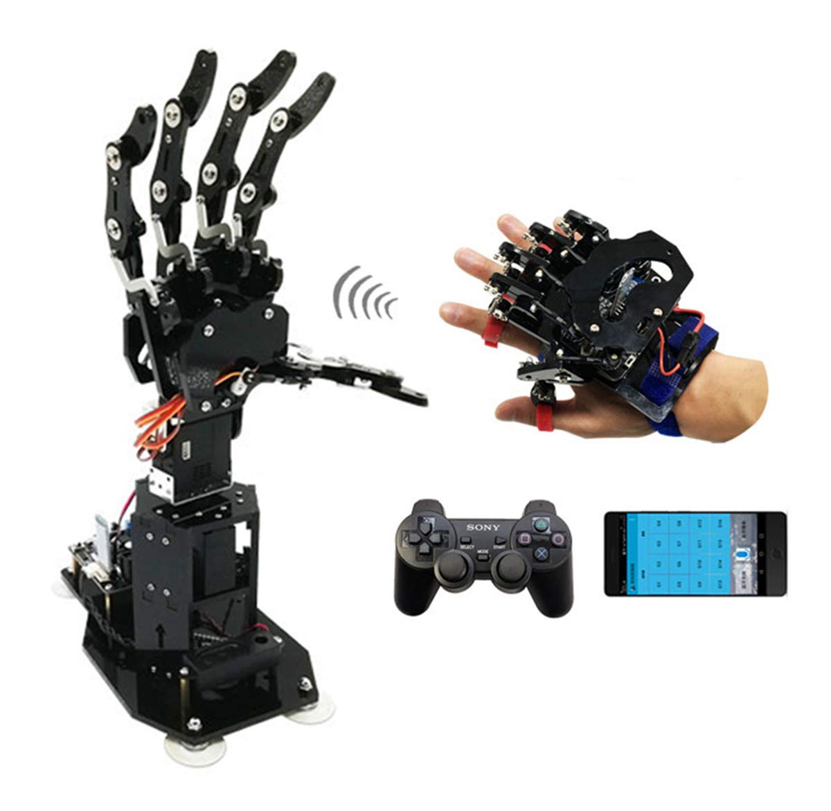 Buy 7 Degrees of Freedom Bionic Synchronization Mechanical Palm ...
