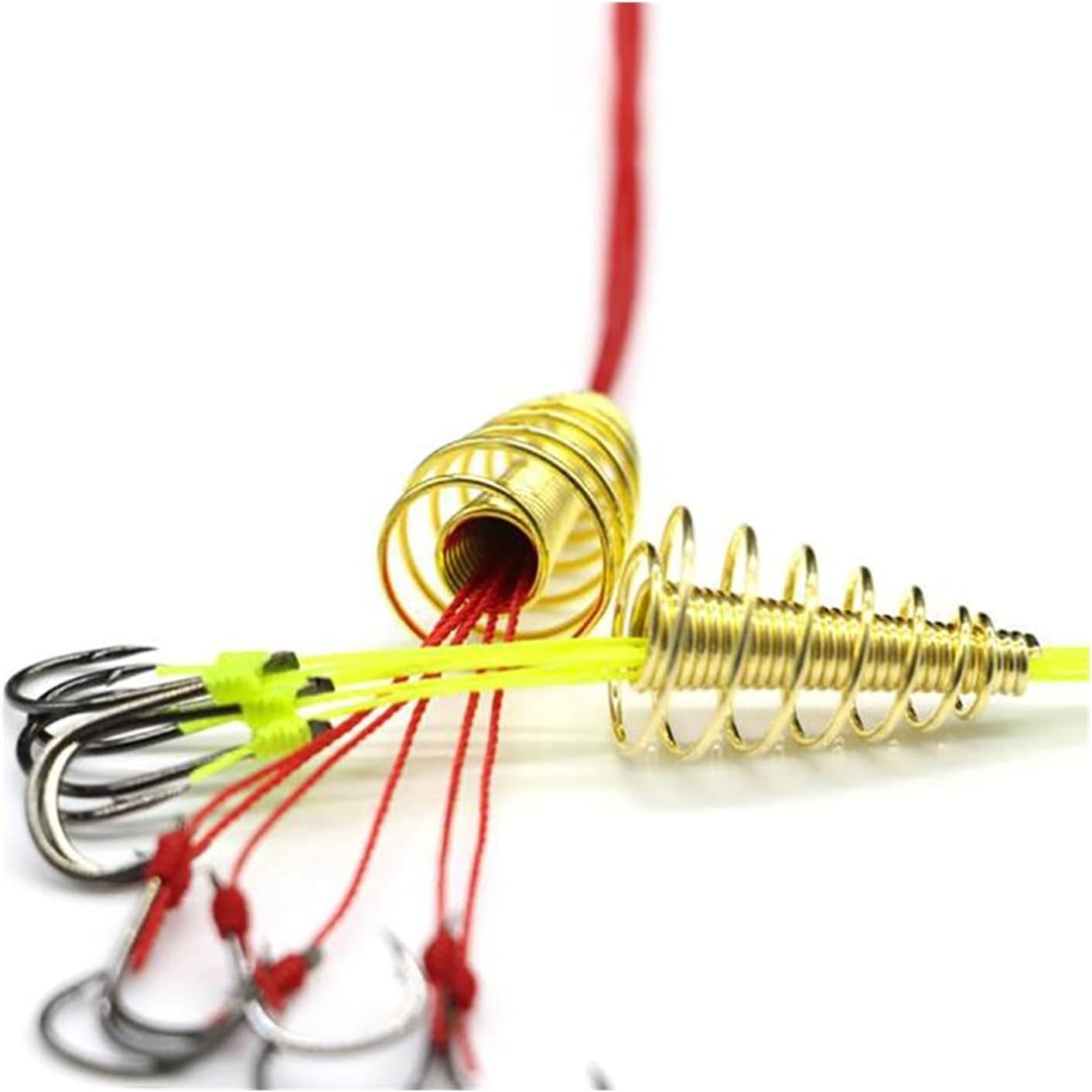 Amazon.com: TOMYEUS Fishing Hooks Fishhooks 4 Set/Box Explosion 6 Hook ...