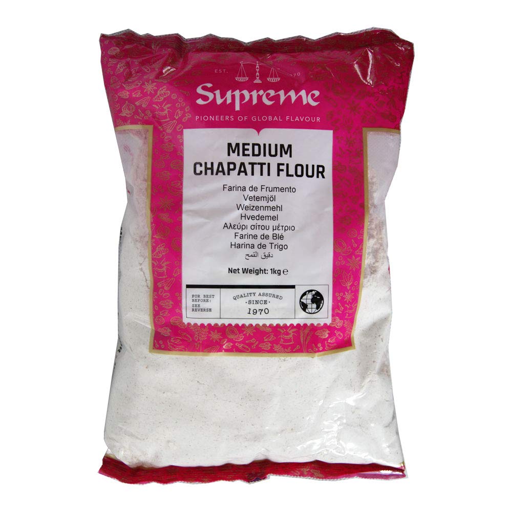 Supreme Medium Chapati Flour - 1kg : Amazon.co.uk: Grocery