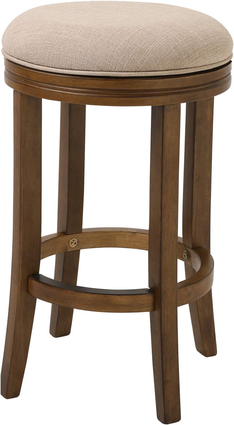 Amazon.com: Powell Furniture Linon Morgan 25.5" Wood Counter Stool in ...