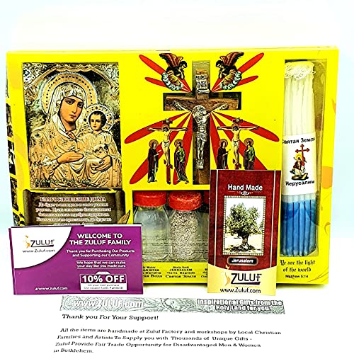 Snapklik Holy Land Set Of Holy Water Soil Oil Insence Holy