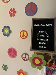 Amazon.com: US Toy Peace Sign Necklaces Costume : Toys & Games